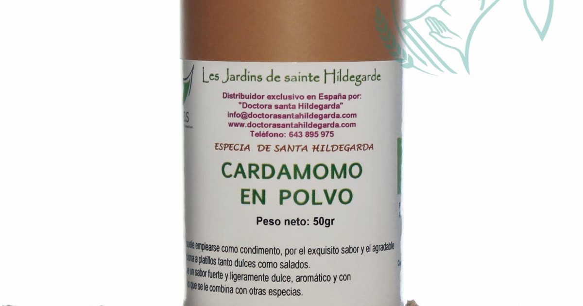 Comprar Cardamomo Polvo | Doctora Santa Hildegarda